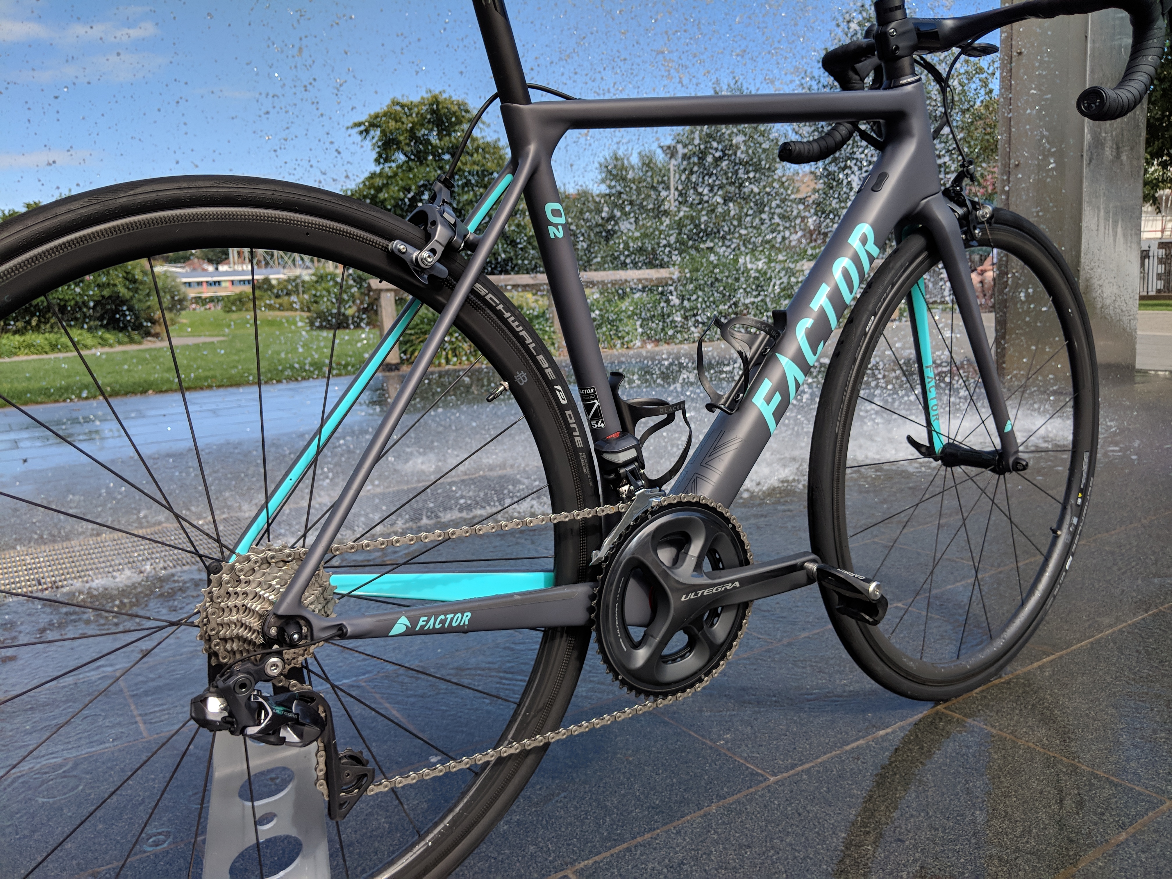 Factor O2 Turquoise-Grey - The Cog and Sprocket